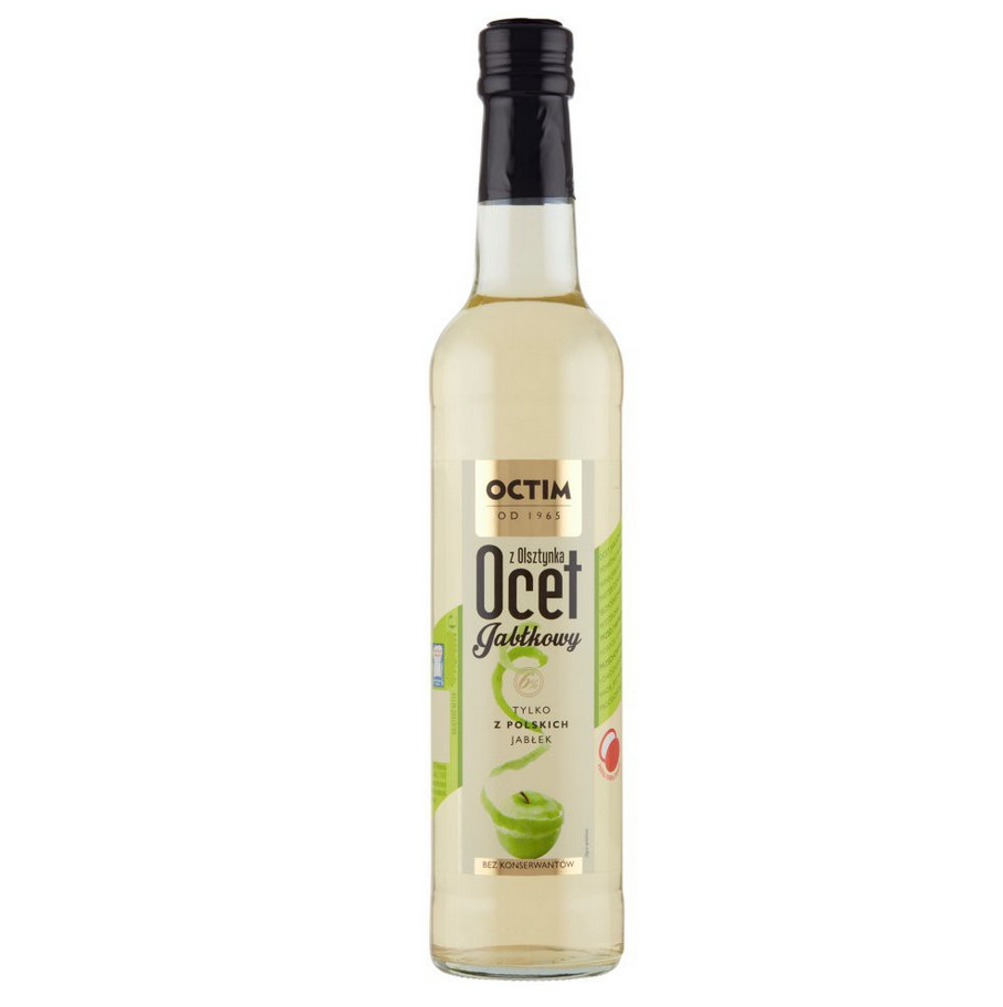 Ocet JABŁKOWY 6% 250ml OCTIM z Olsztynka + GRATIS - Bazar Zdrowia